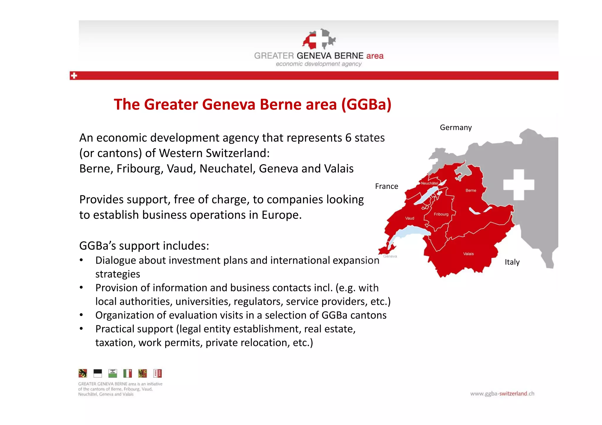 Greater Geneva Berne area: brief presentation for the Hong Kong market ...