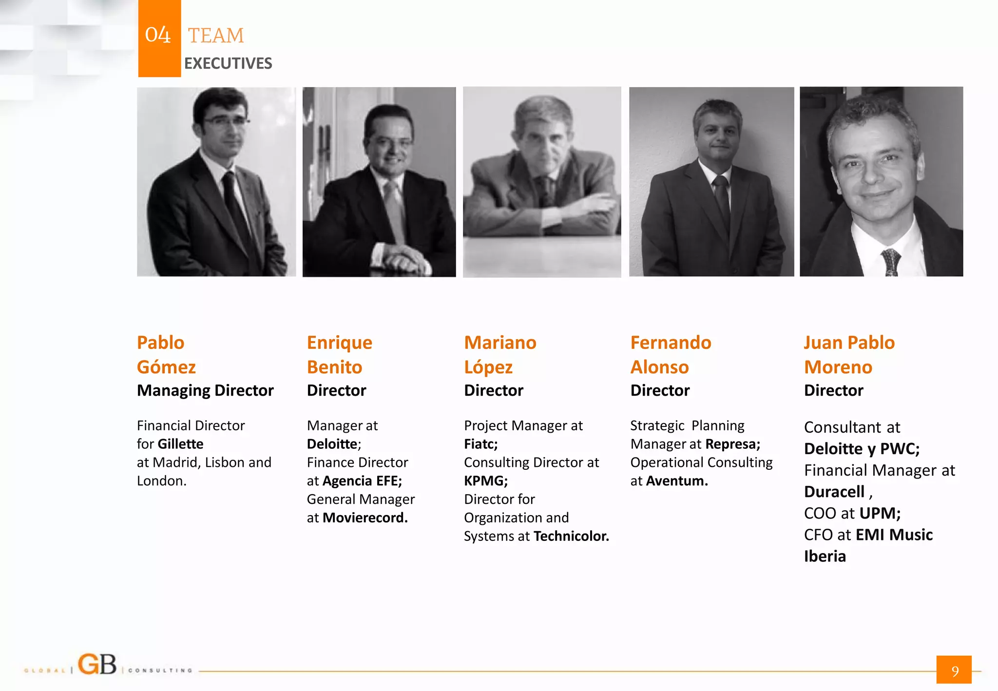 Ggb ppt corporativa ingles 2015 actualizada | PPT