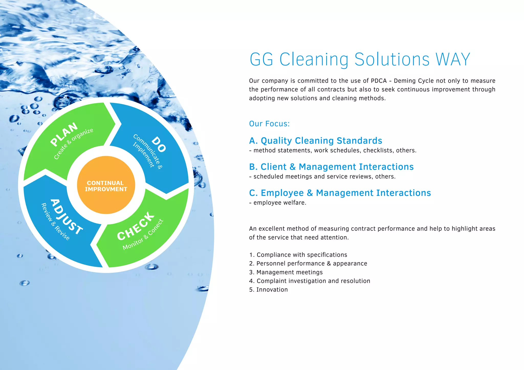 GG Cleaning Solutions_company brochure | PPT