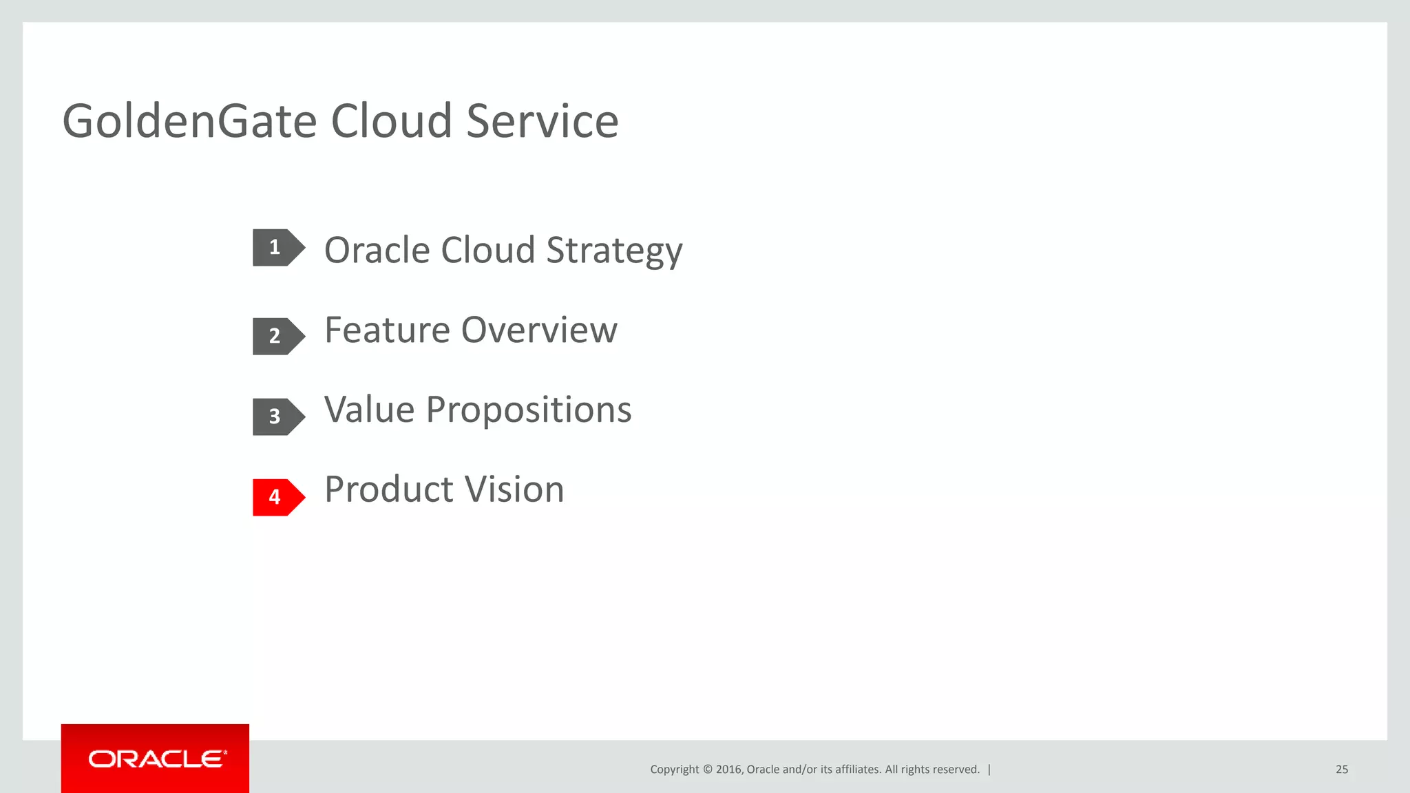 Oracle GoldenGate Cloud Service Overview | PPTX