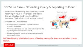Oracle GoldenGate Cloud Service Overview | PPT