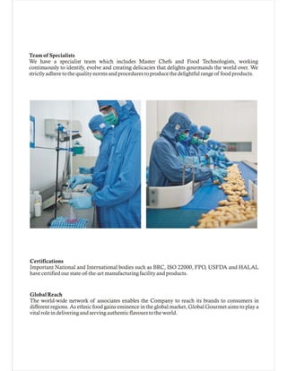 Global Gourmet Pct. Ltd. | PDF