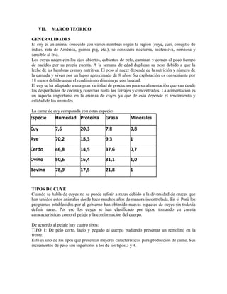 crianza de cuyes | DOC