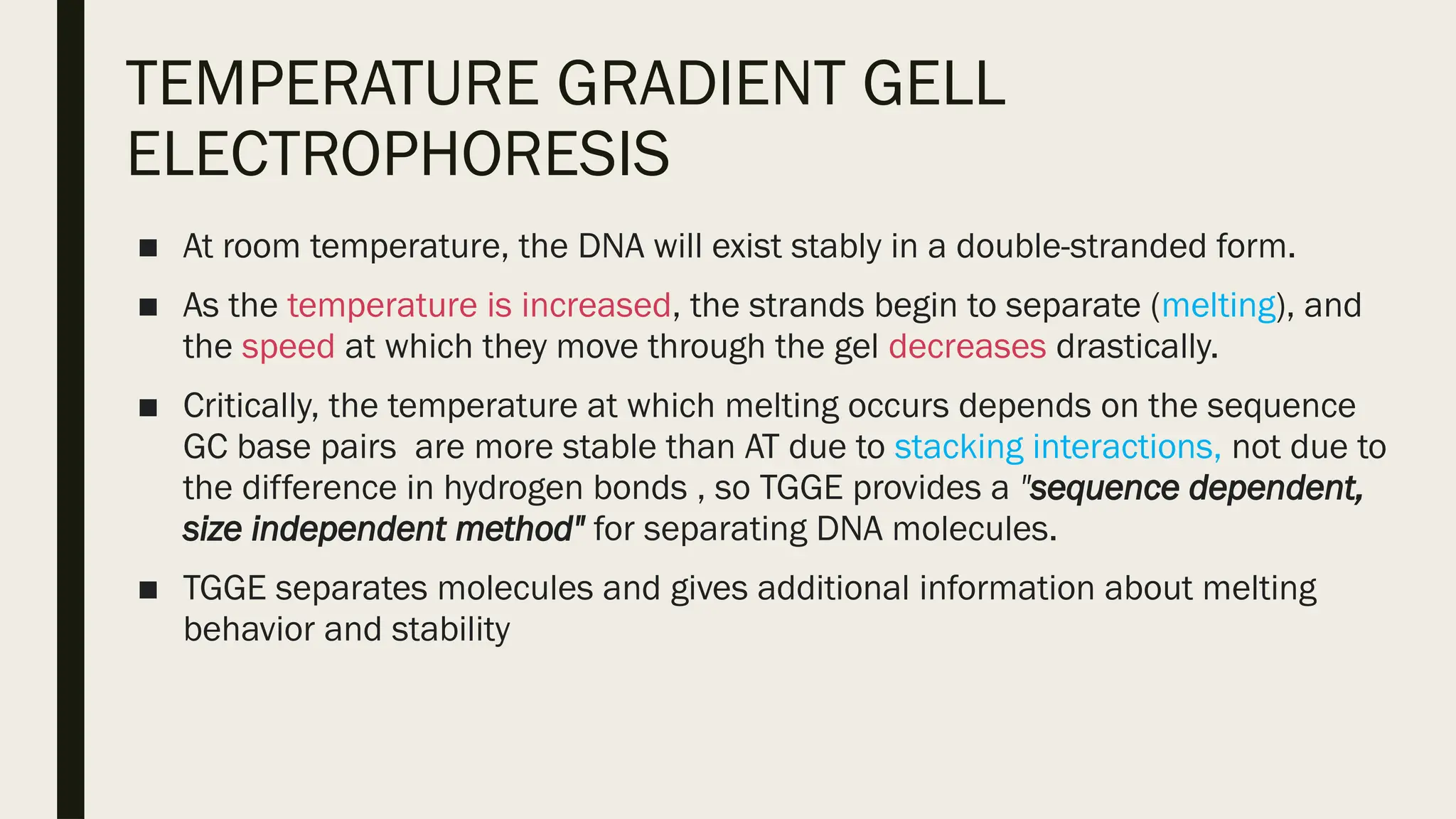 Gradient gel electrophoresis and pulse field gel electrophoresis | PPTX