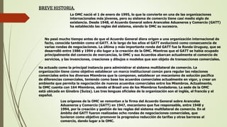 organización mundial del comercio | PPTX