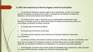 organización mundial del comercio | PPTX