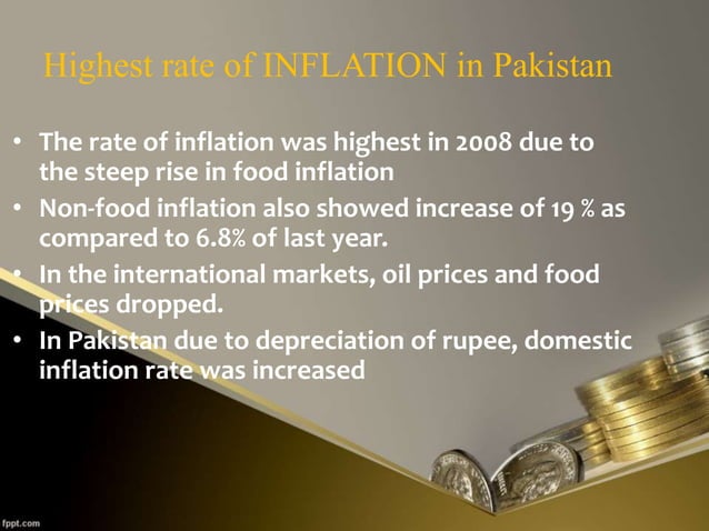 inflation | PPTX | Currencies | Economy