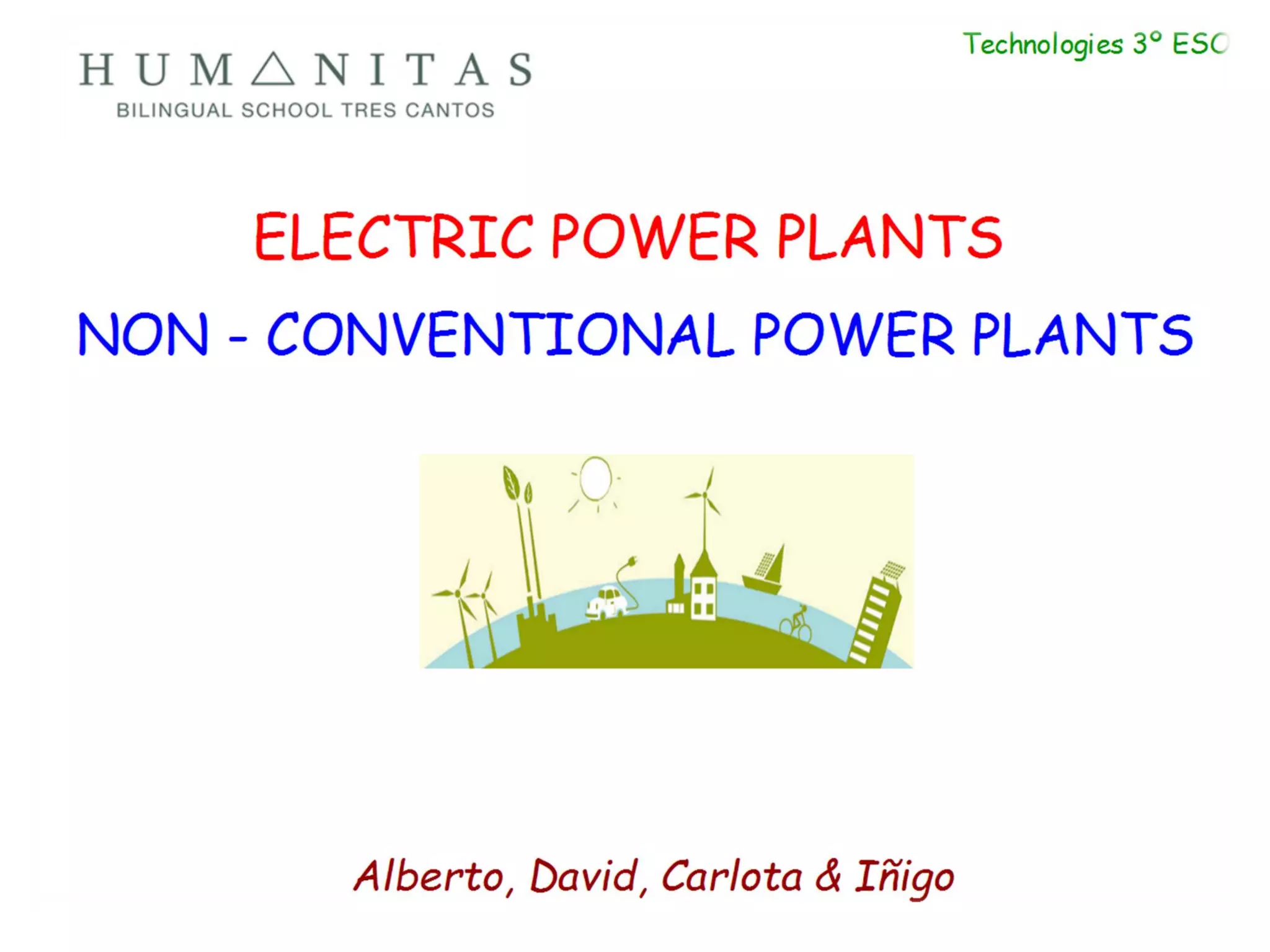 Non - Conventional Power Plants | PDF