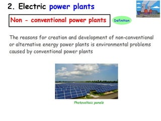 Non - Conventional Power Plants | PDF