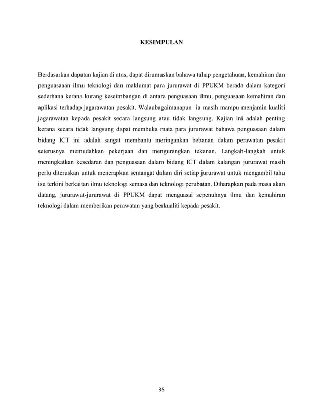 Ggge 2123 esei tahap penguasaan ict dalam kalangan jururawat di ppukm | PDF
