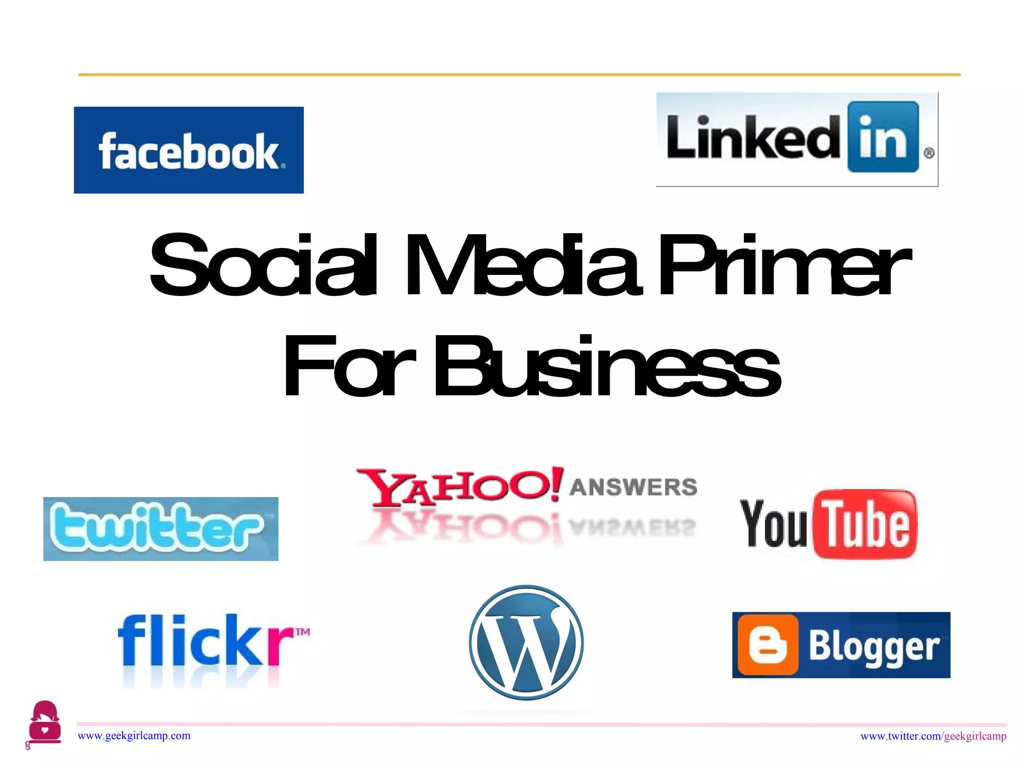 Social Media Primer | PPT