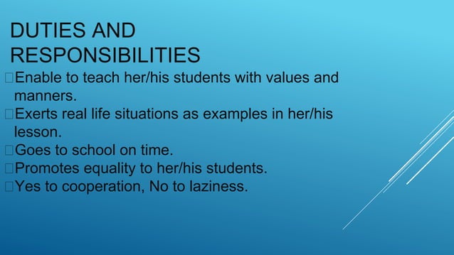 BECOMING A TEACHER | PPTX