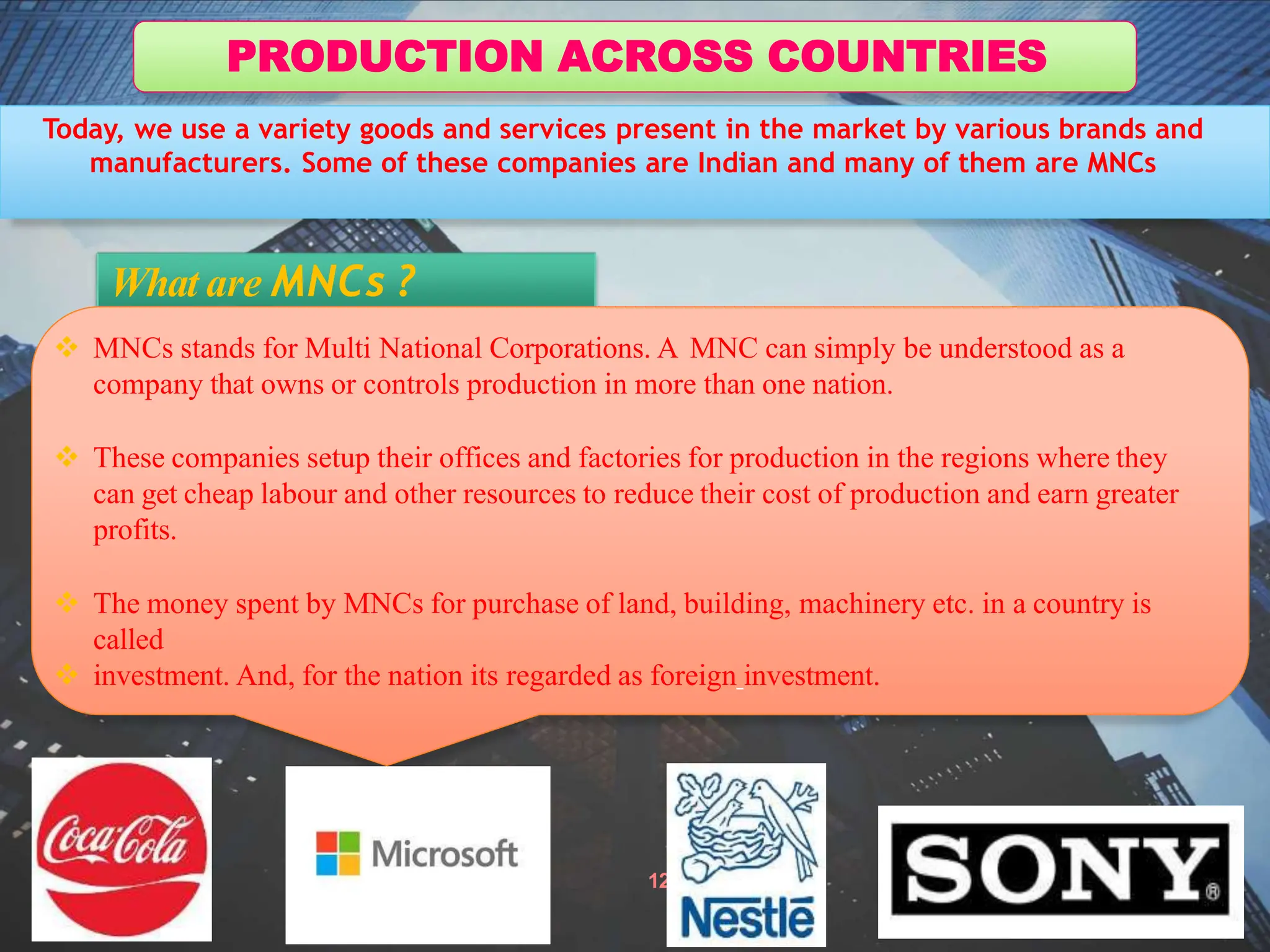 Economics - Class 10 - Globalisation and Indian Economy- Inter ...