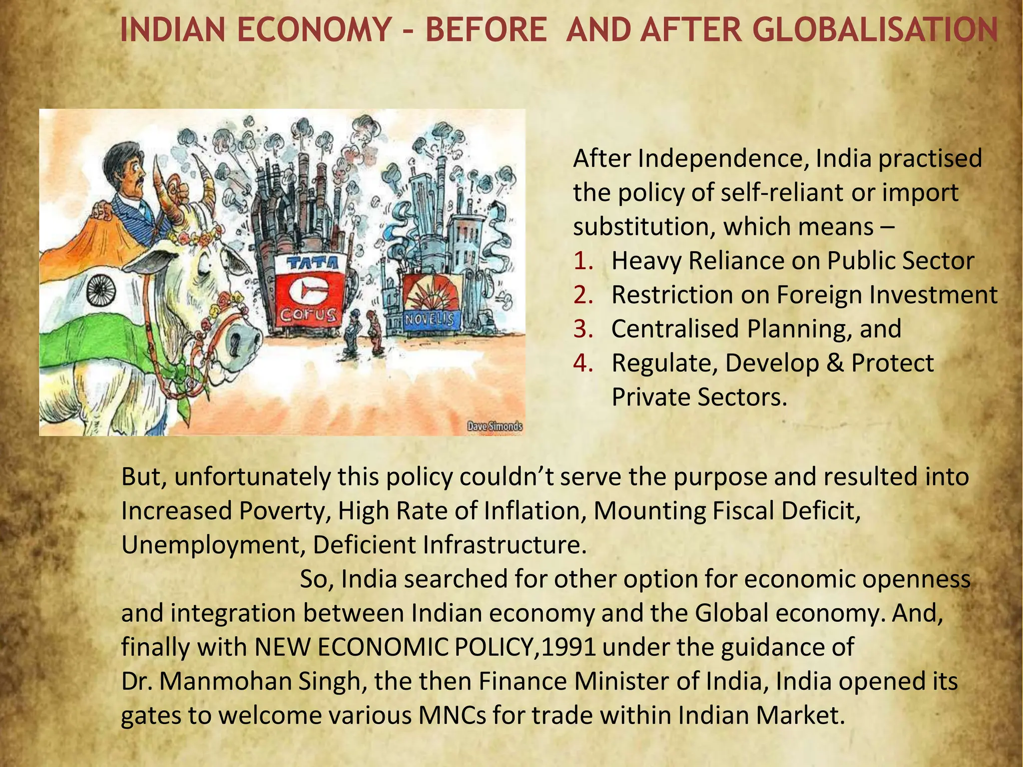 Economics - Class 10 - Globalisation and Indian Economy- Inter ...
