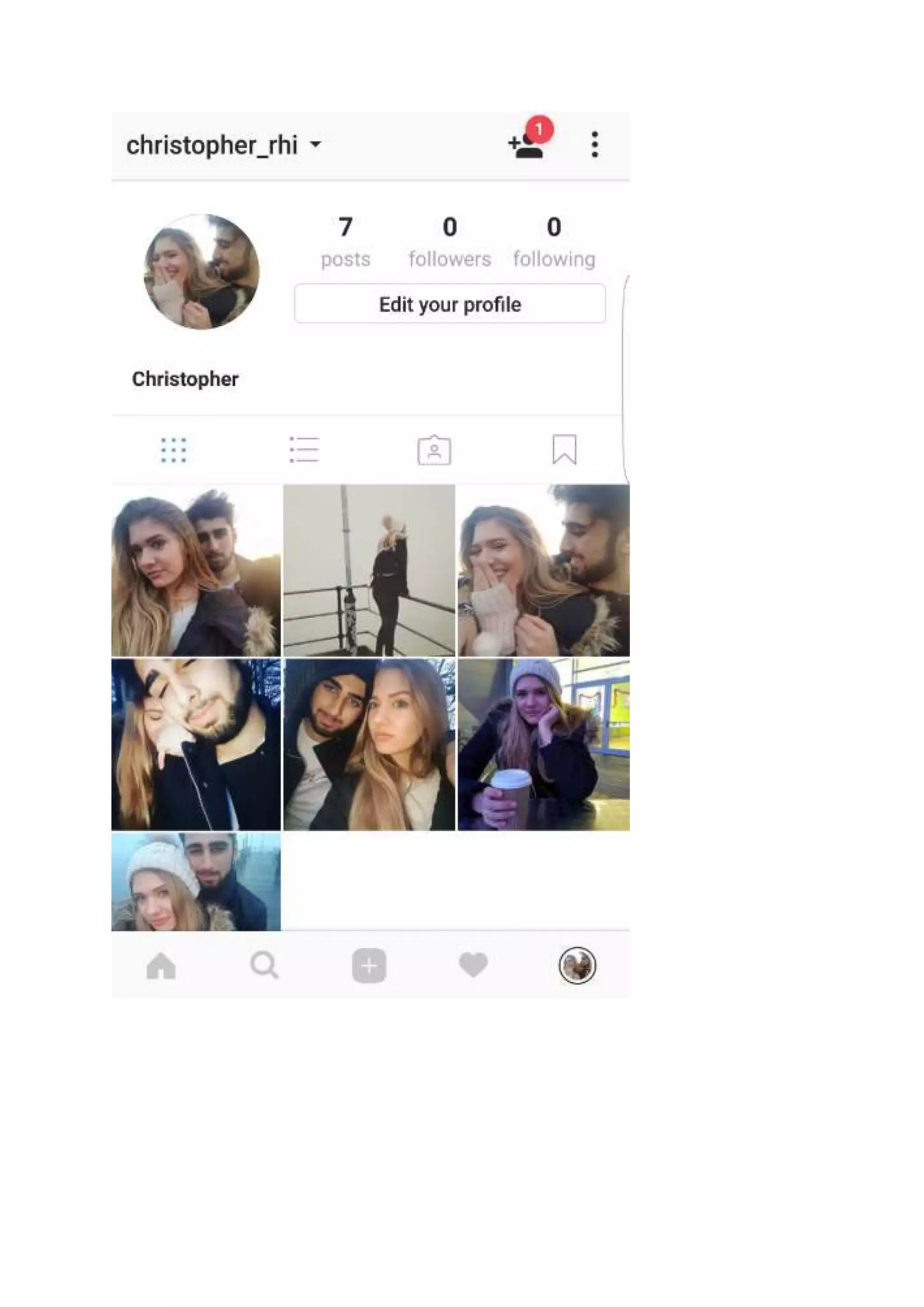 Instagram Account (Fake) | DOCX