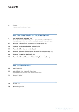 Global Gender Gap Report 2014 | PDF