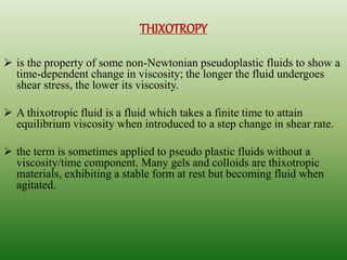 Rheology | PPTX