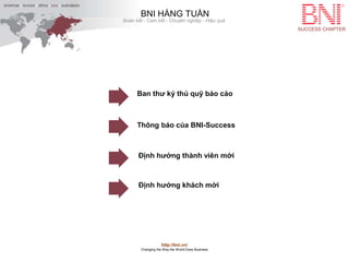 Bni redesign v2 | PPTX