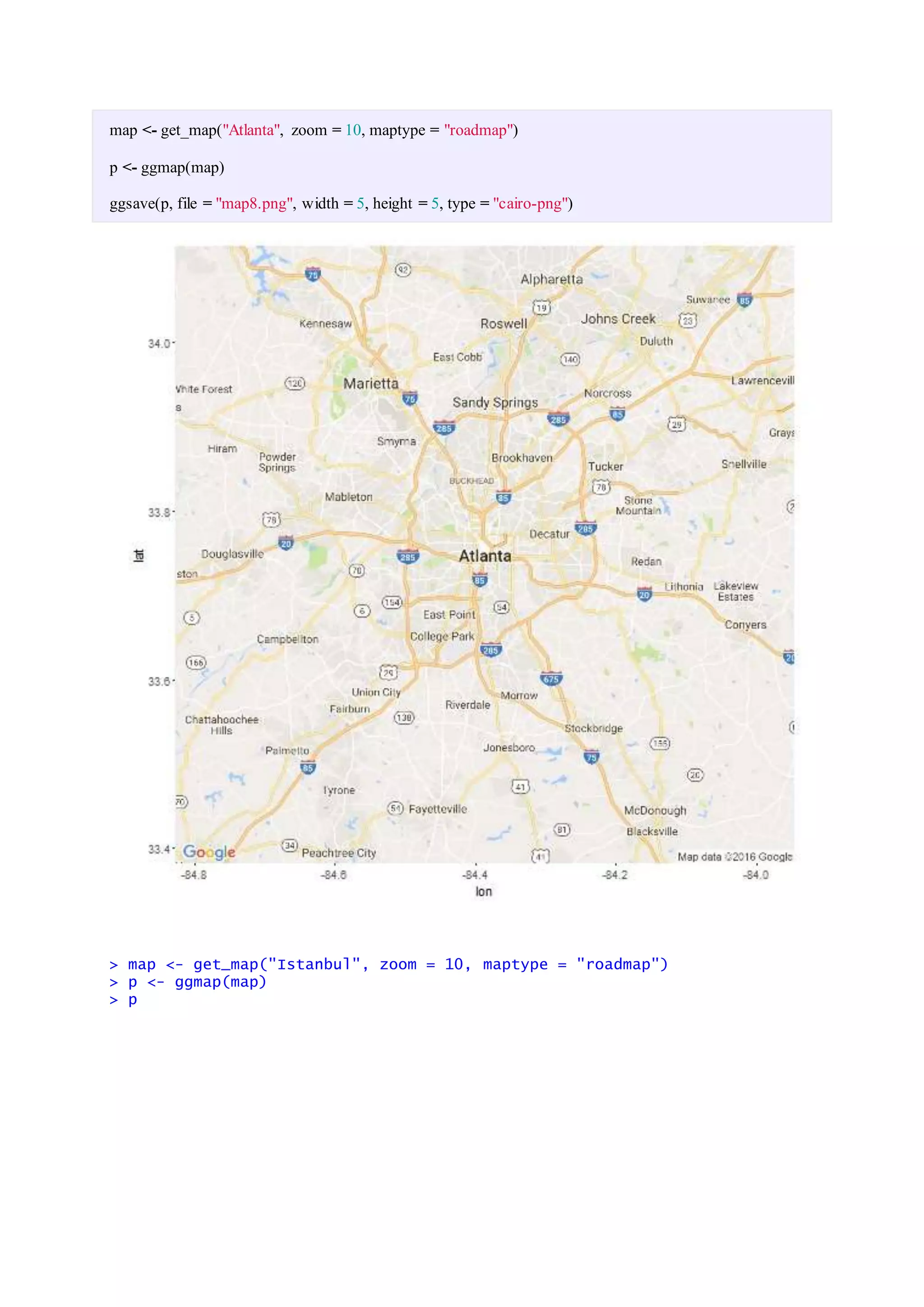 Ggmap Packages in R | DOCX