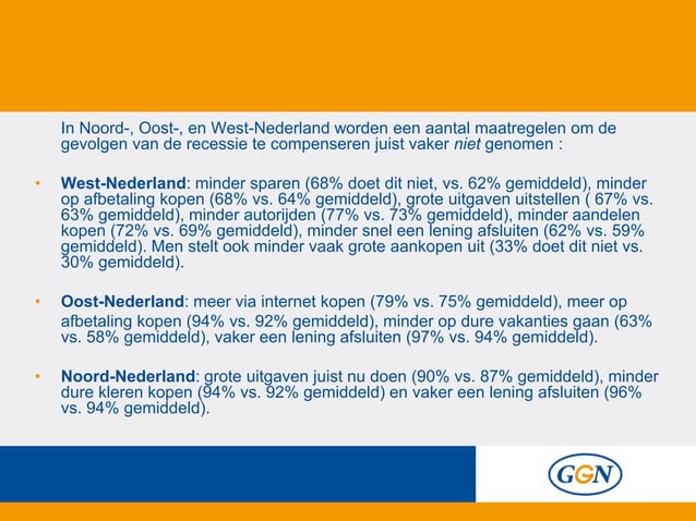 GGN - Betaalgedrag in de regio | PPT