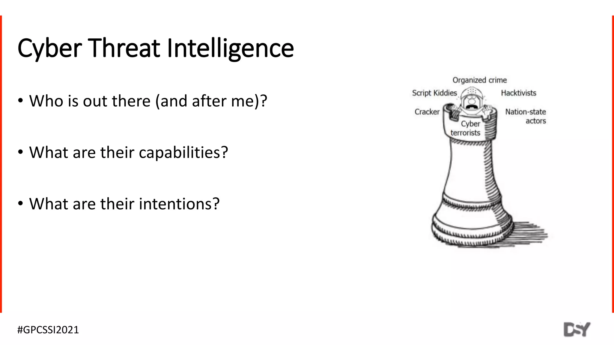 Cyber Threat Intelligence | Information to Insight | PPTX