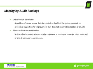 How to Perform a Successful Internal Quality Audit | PDF