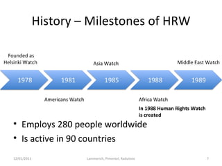 Gg presentation on hrw really last version | PPT
