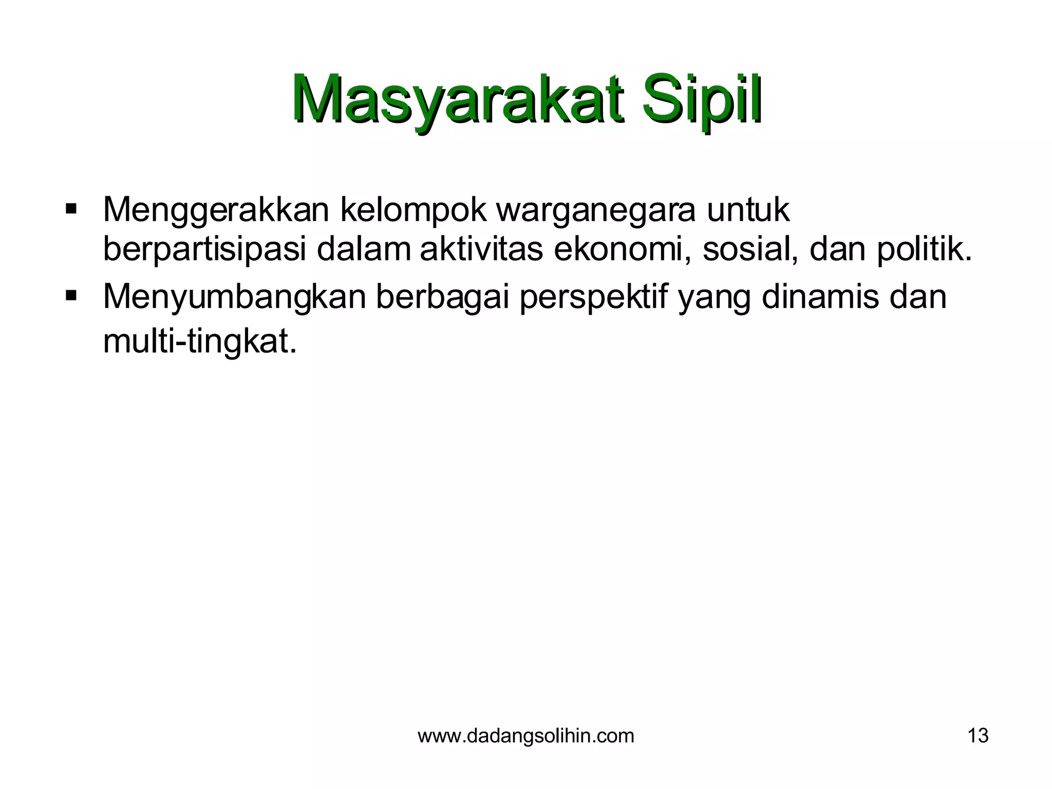 Clean Government dan Good Governance Policy, Konsep, dan Implementasi | PPT