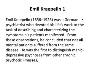 Lecture 5 schizophrenia i | PPT