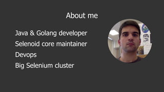 1001 reasons to use Ggr in your Selenium cluster | PPT