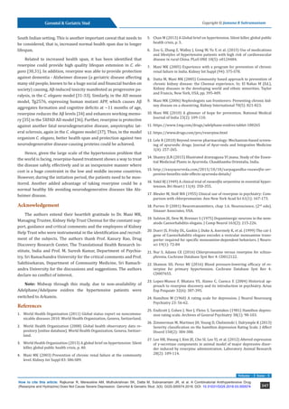 A Combinatorial Antihypertensive Drug (Reserpine and Hydrazine) Does ...