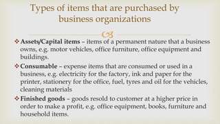 Functions of the procurement and inventory management office | PPT