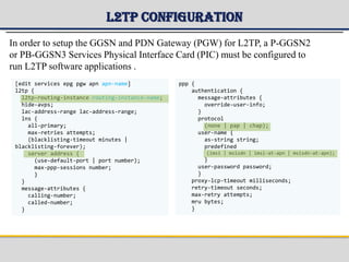 PGW GGSN Optional Services Configuration | PDF