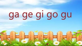 Gg sound and syllables | PPT