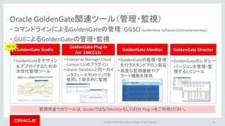 Oracle GoldenGate Studio概要 | PDF | Databases | Computer Software and Applications