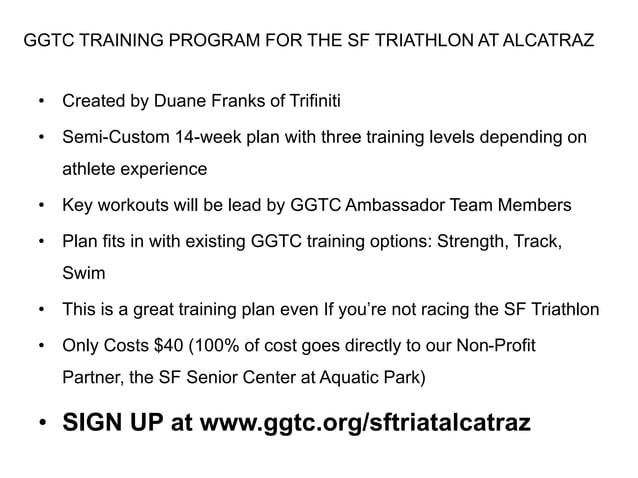 GGTC alcatraz presentation final | PPT