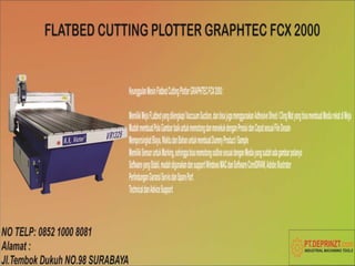 Mesin Flatbed Cutting Plotter GRAPHTEC | PPT