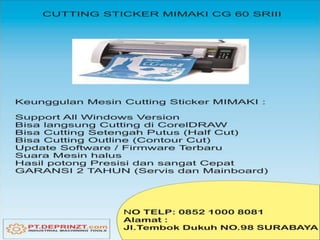 Mesin Flatbed Cutting Plotter GRAPHTEC | PPT