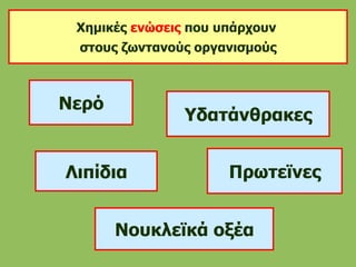 Η χημεια της ζωής | PPT | Free Download