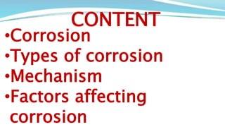 Corrosion | PPT