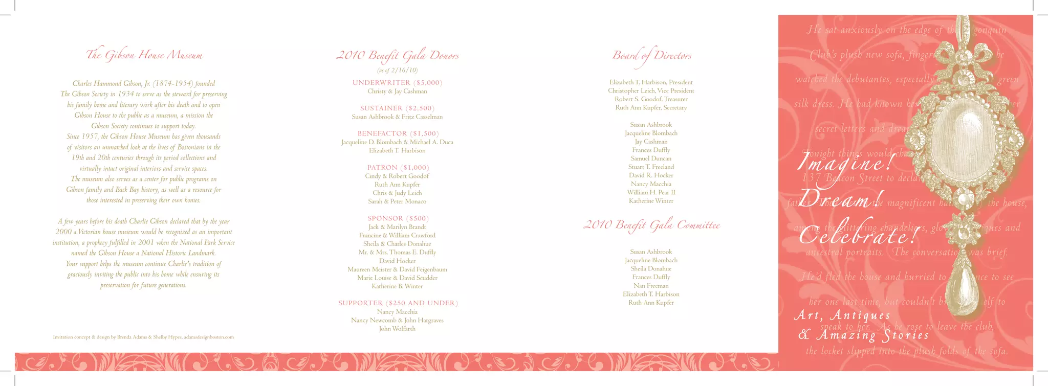 Gibson House Museum Gala Invitation | PDF