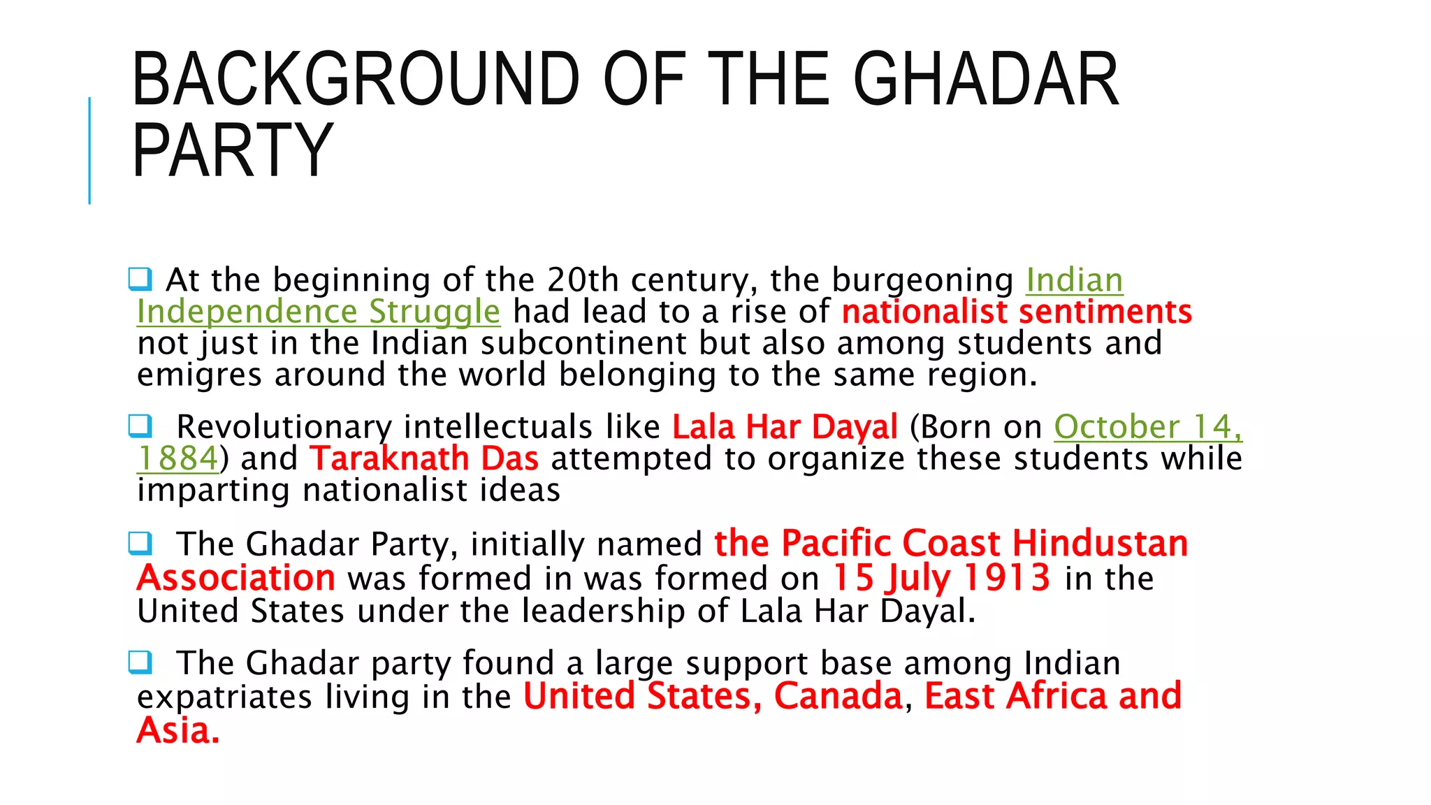 Ghadar Movement ,Rowlatt Act and Jallianwala Bagh Massacre.pptx