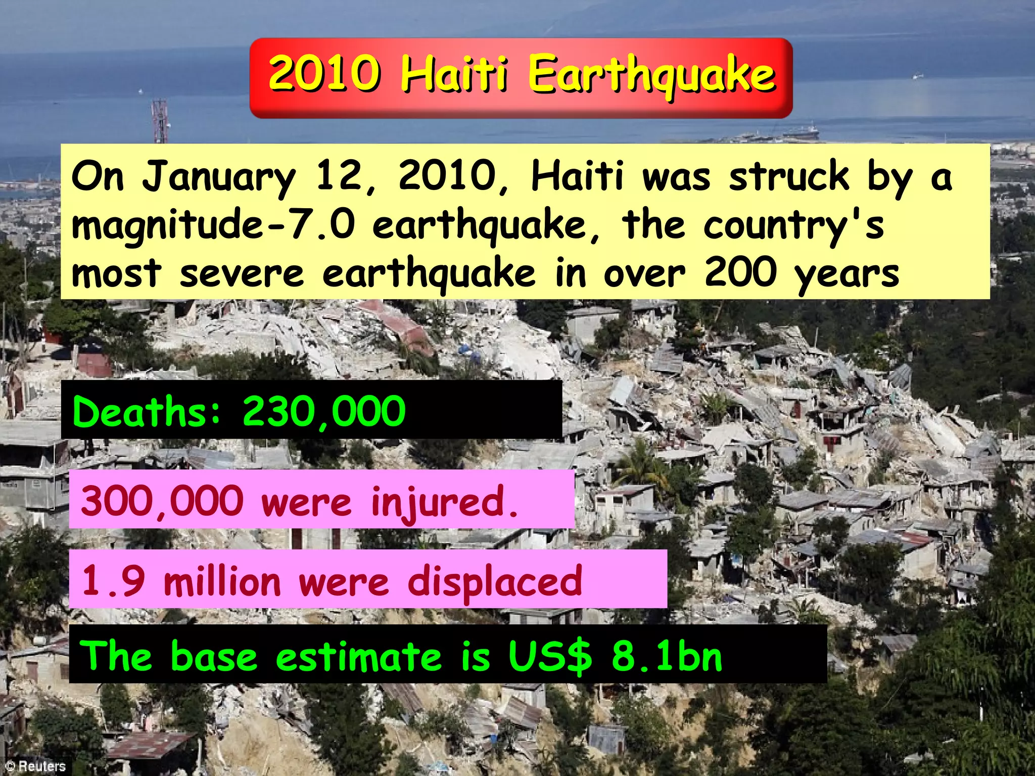 Poverty Reduce, the Essential Issue to Disaster Risk Reduction in ...