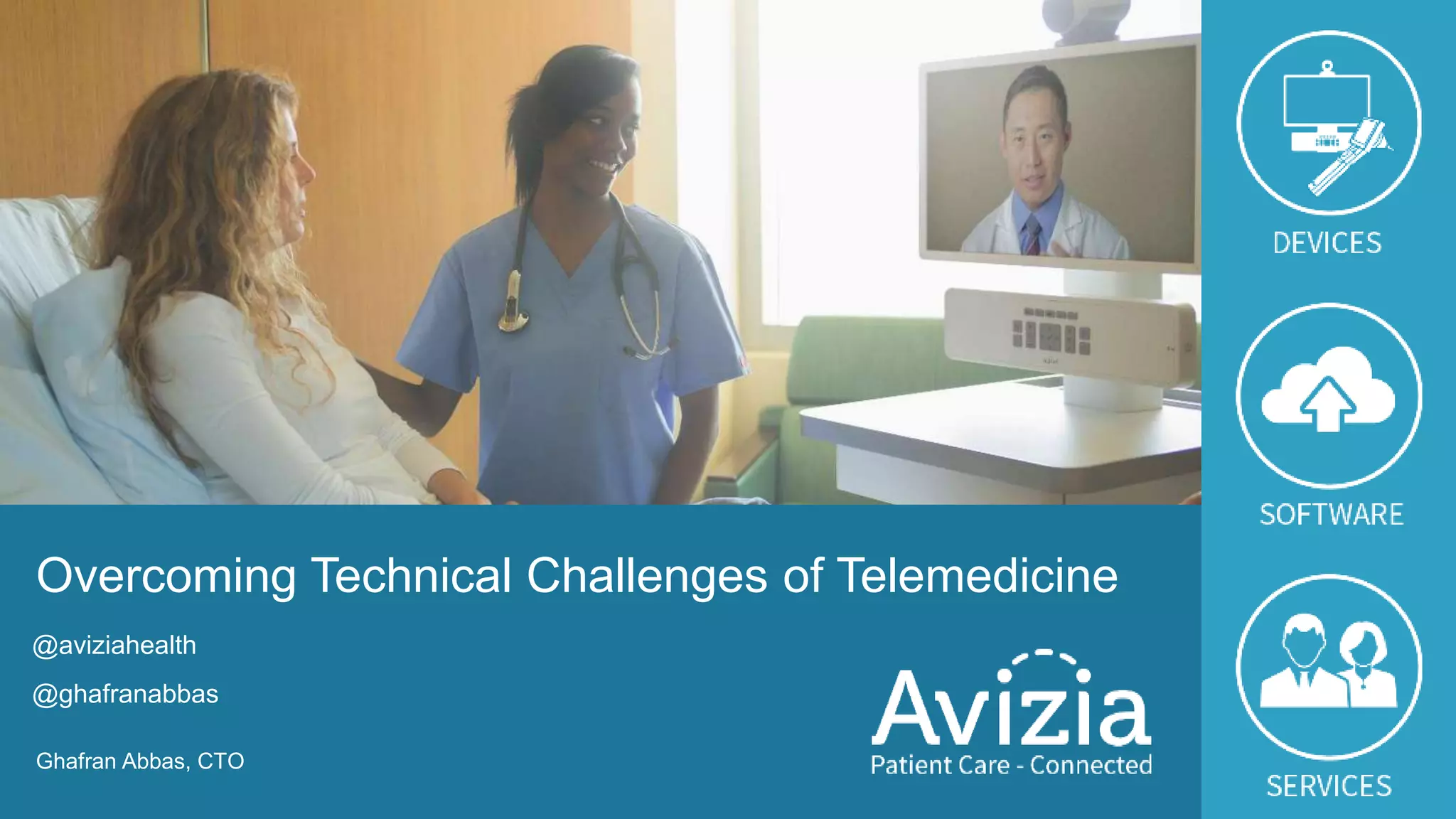 Telehealth Technology Failures - Ghafran Abbas, Avizia - TFSS | PPT