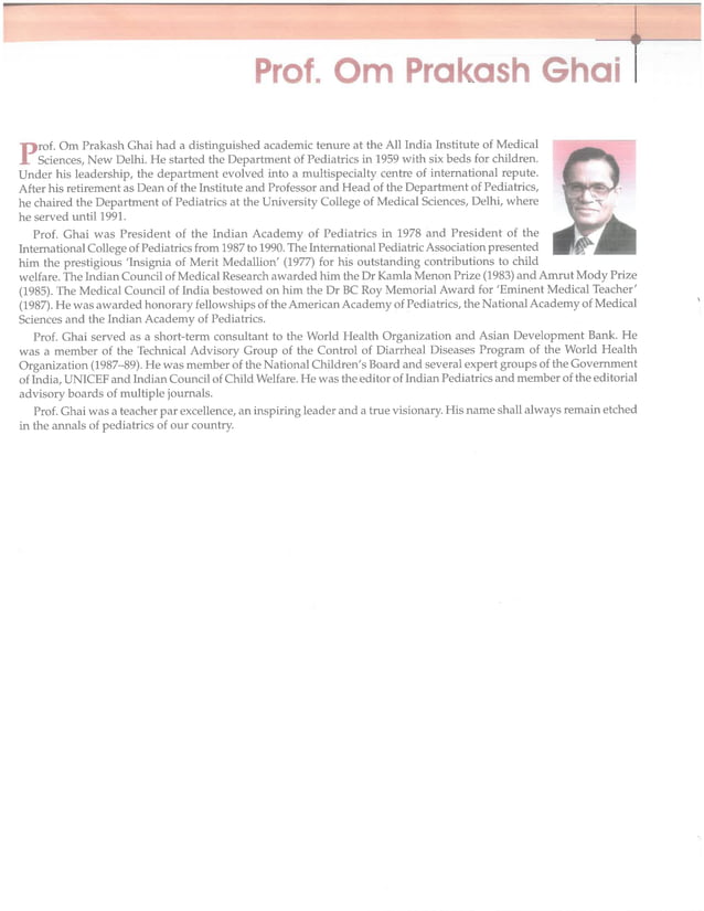 Ghai Essential Pediatrics 10edition new edition | PDF