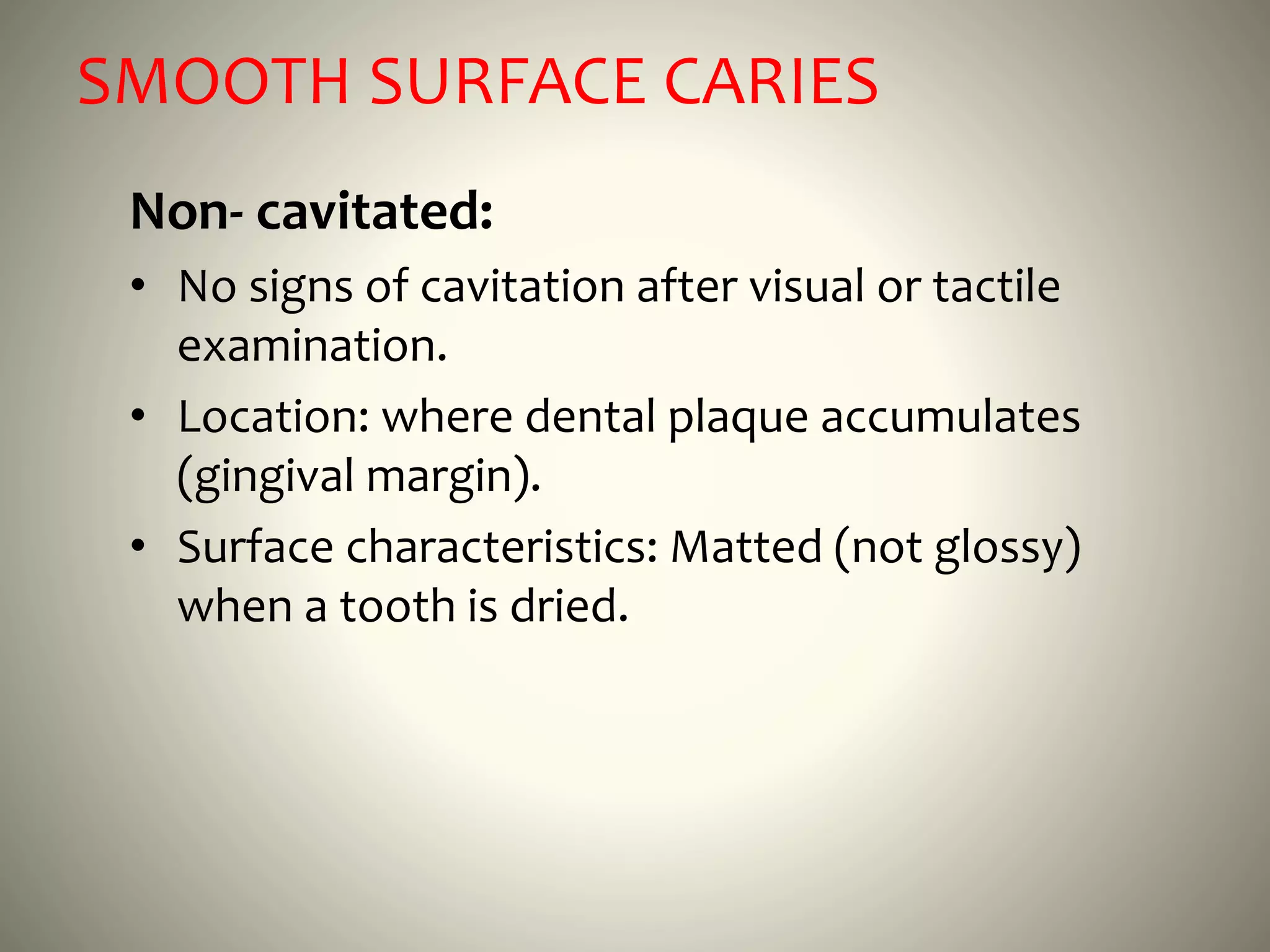 Detection and diagnosis of dental caries | PPTX
