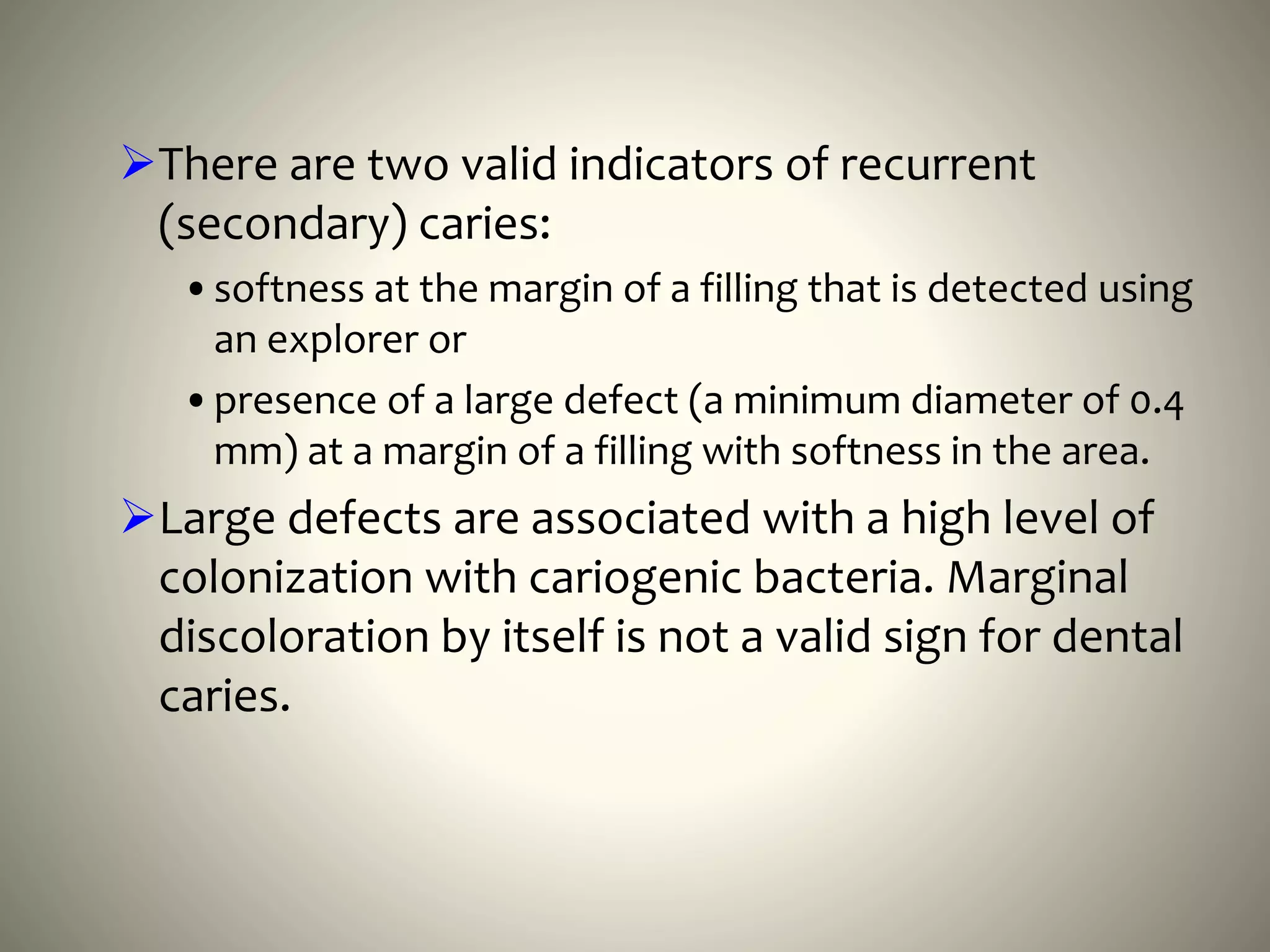Detection and diagnosis of dental caries | PPTX