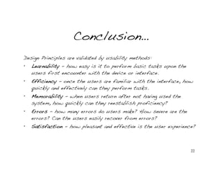 GHAMAS Design Principles | PPT