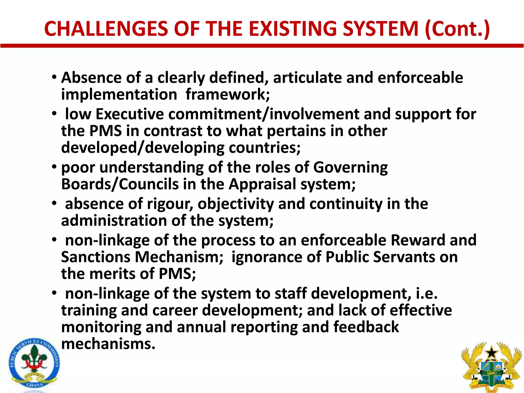 Public Service Reform: A Case Example of Performance Management System ...