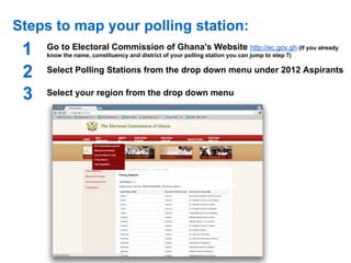 Put your polling station on the map | PDF